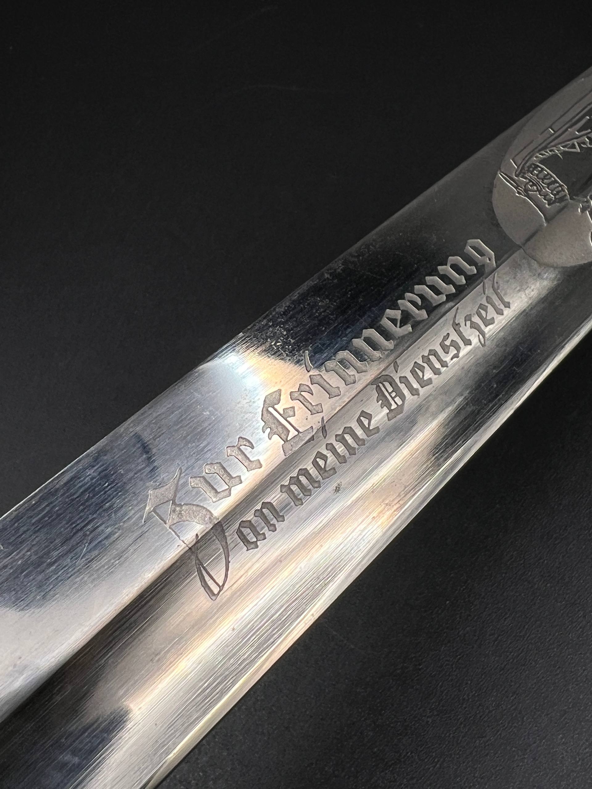 ALEX MARKETPLACE - K98 Engraved Bayonet by E.Pack